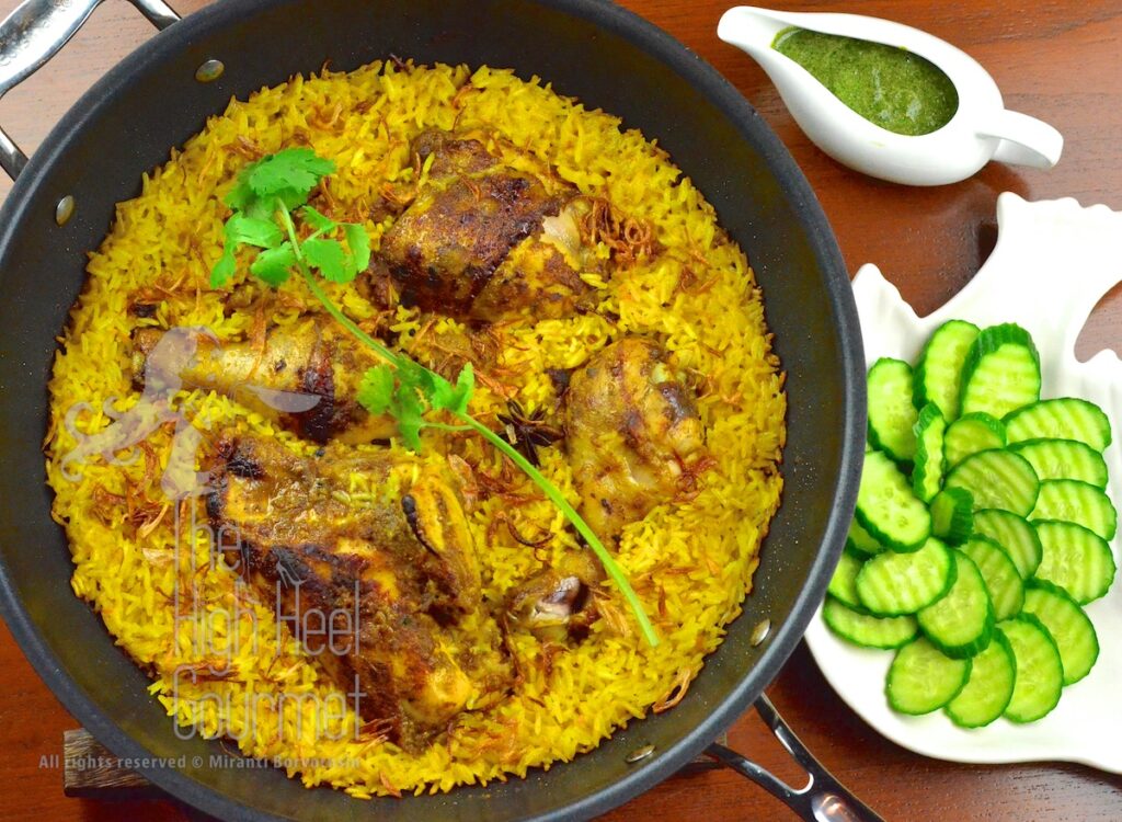 Thai Chicken Biryani, Halal Chicken and Curry Rice, Khao Mok Gai | The ...