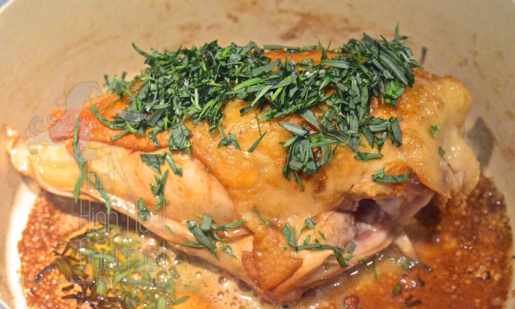 Fast and Easy Tarragon Chicken | The High Heel Gourmet