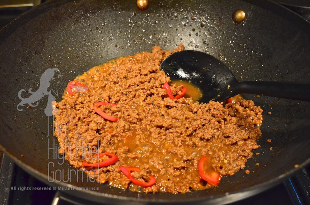 Thai Stir fried Bison with Holy Basil and Fried Egg, Bison Pad Ka-Prow ...